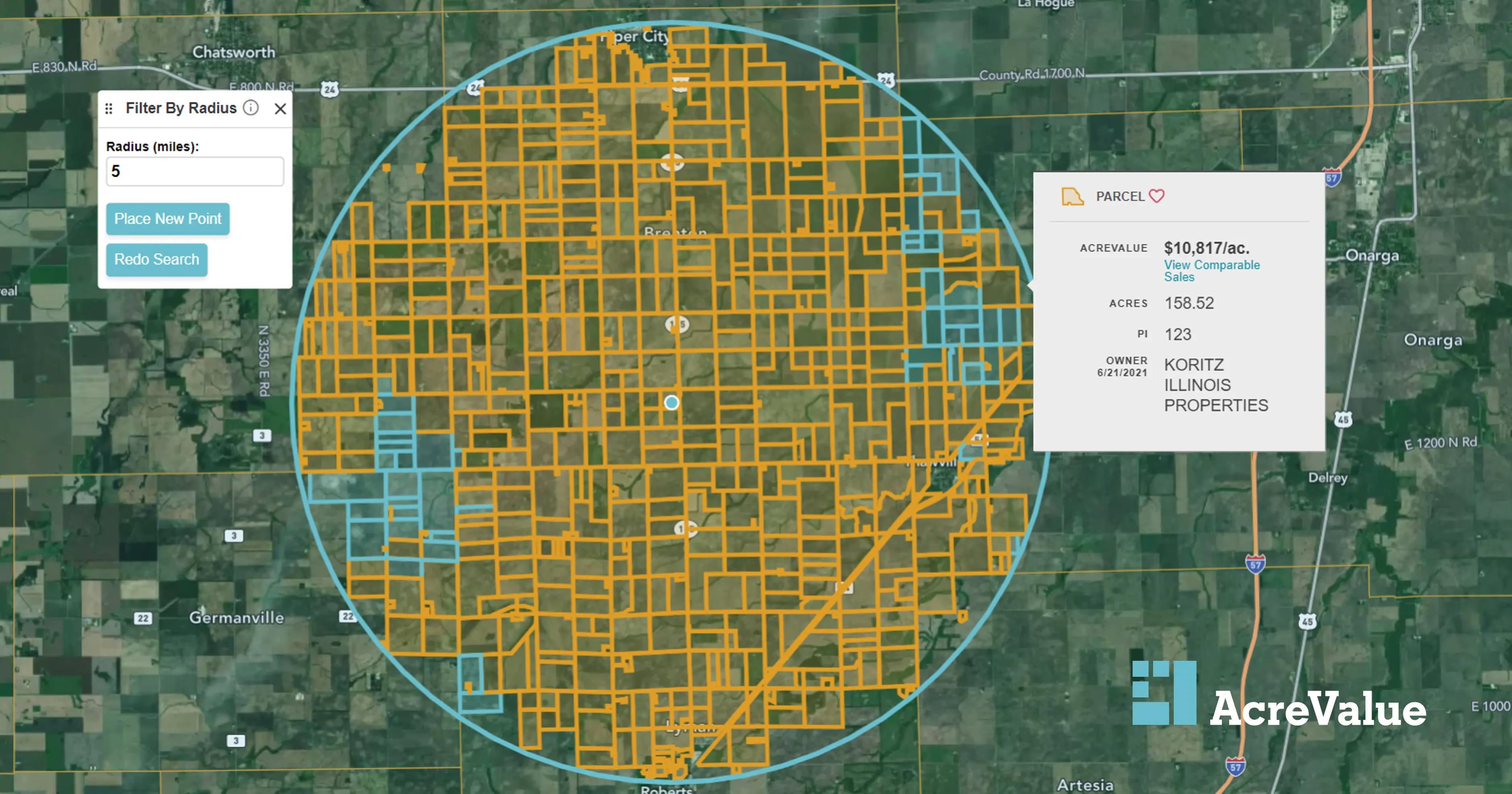 Search by Radius: A Comprehensive Guide | AcreValue