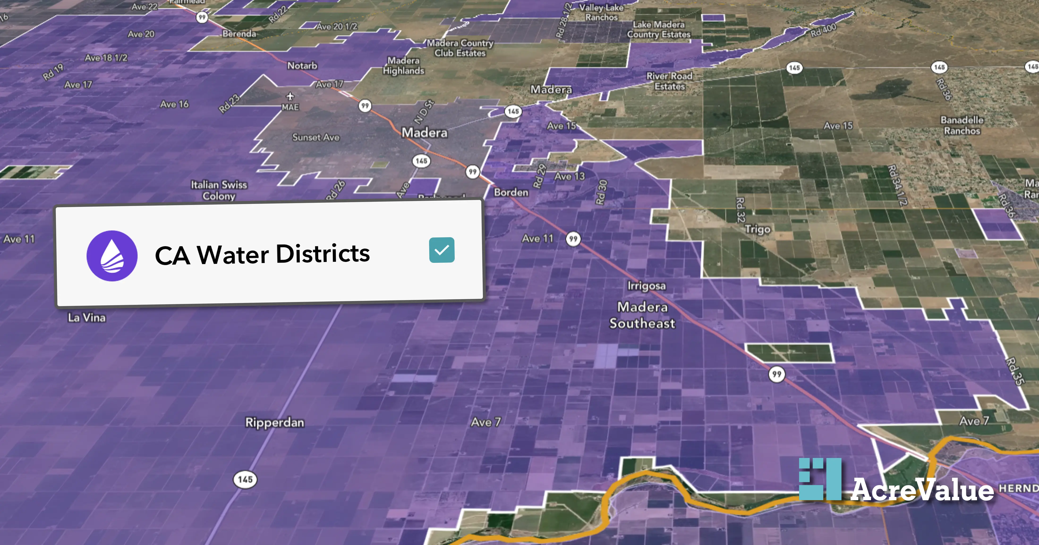 Understanding the Water Districts Layer | AcreValue